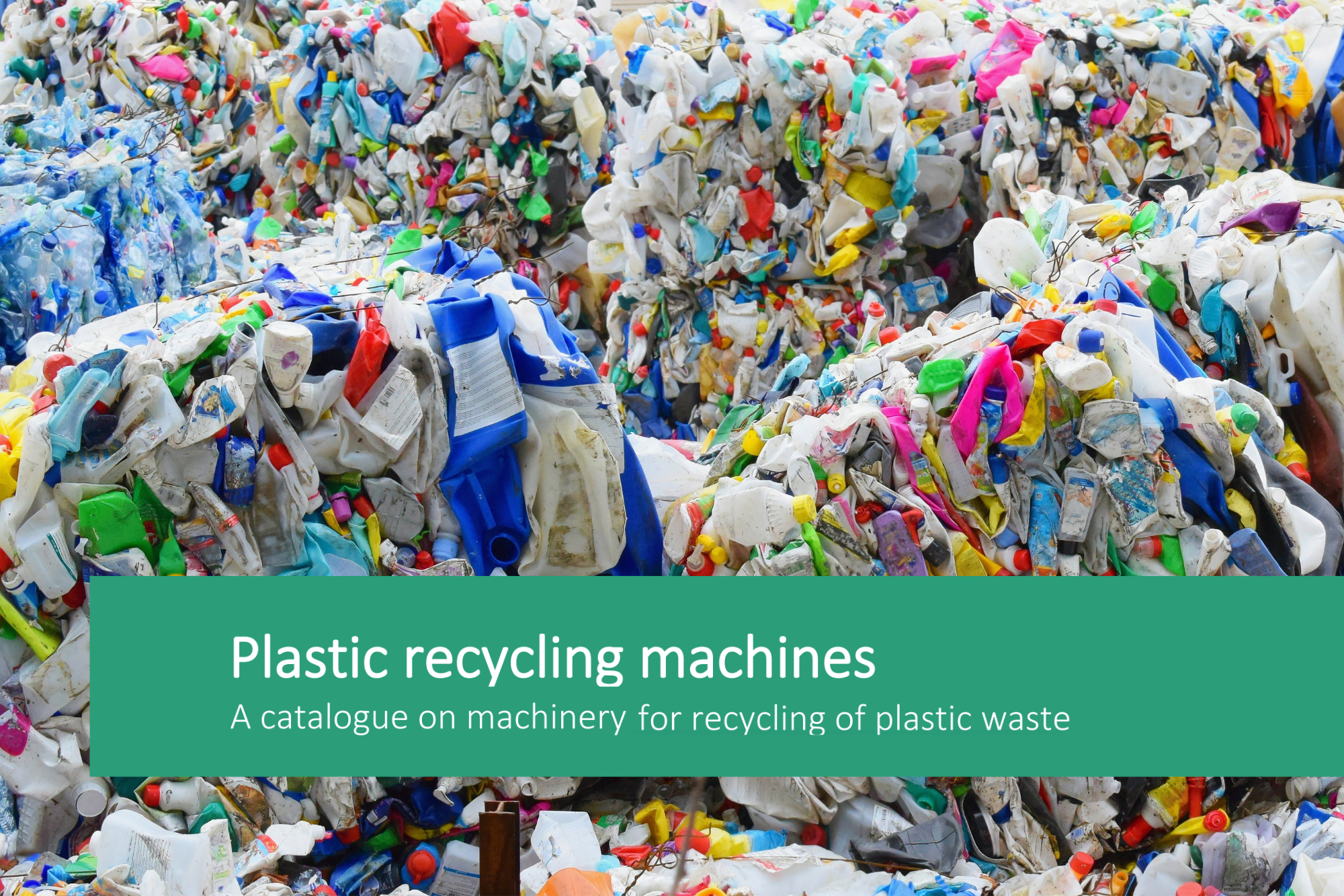 Plastic recycling machines | Report (EN, FR) - WASTE
